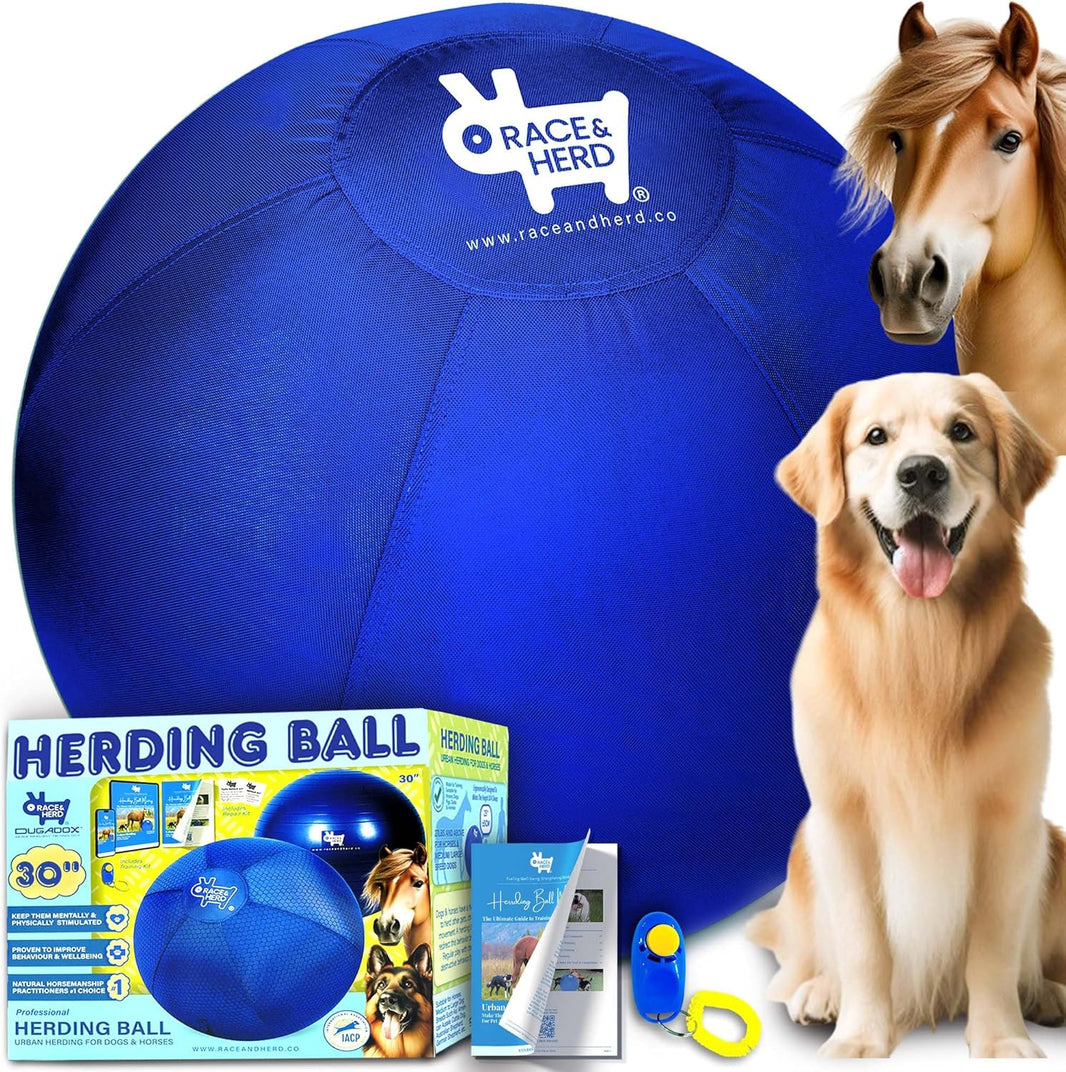 Unleash Your Dog's Inner Herder with the Incredible Herding Ball